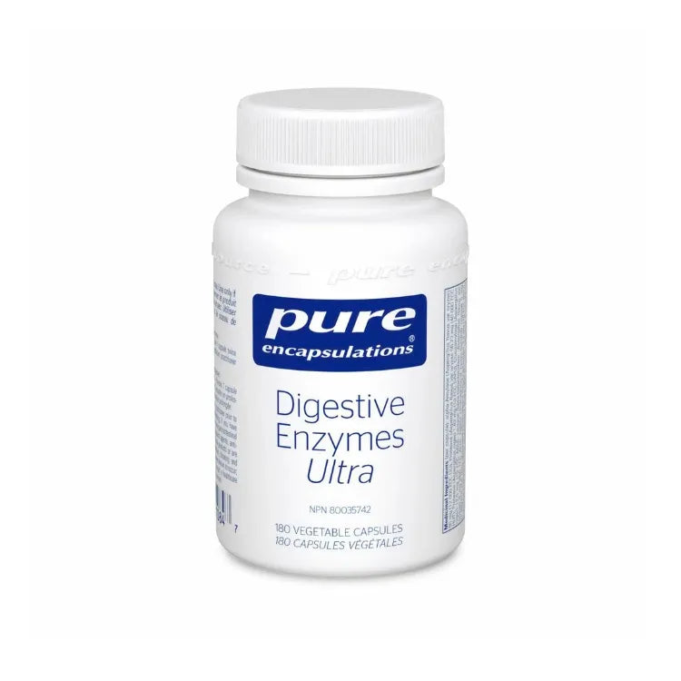 Pure Encapsulations, Digestive Enzymes Ultra, 180 Capsules – Ihealth BC