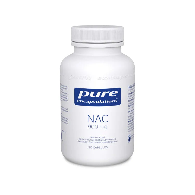Pure Encapsulations, NAC, 900mg, 120 Capsules – Ihealth BC