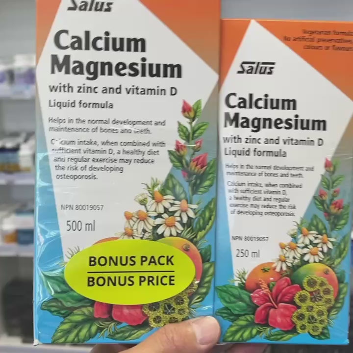 Salus Calcium-Magnesium 250ml+750ml – Ihealth BC